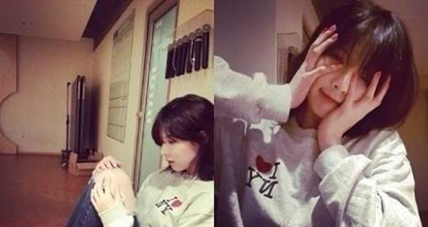 ฮยอนอาเผยภาพ Selca ของเธอขณะอยู่ในห้องซ้อมเตรียมตัวคัมแบ็คของ 4Minute ...