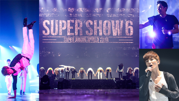 ภาพบรรกาศการแสดงสุดมันส์ของหนุ่มๆ SJ ในคอนเสิร์ต 'SUPER SHOW 6' in ...